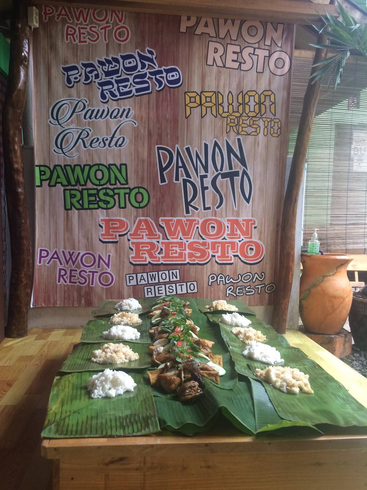 Menu at RM Pawon Resto restaurant, Rantau Kiwa