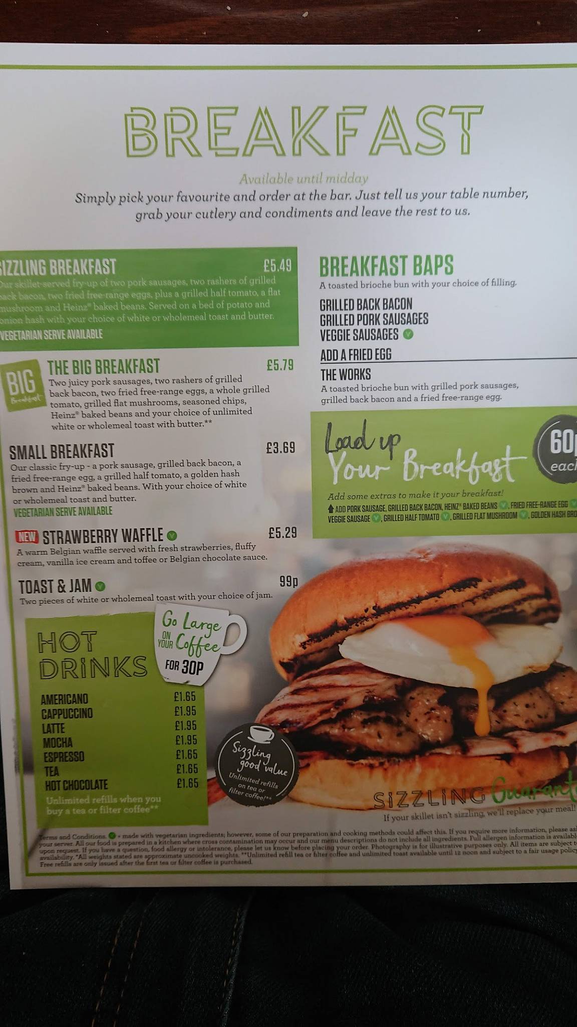 Menu at Red Lion pub & bar, Shrewsbury, Red Lion