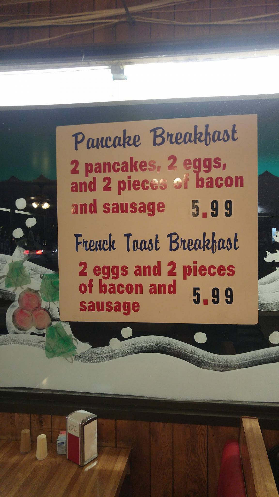 Menu at Kosmos Burgers restaurant, San Dimas