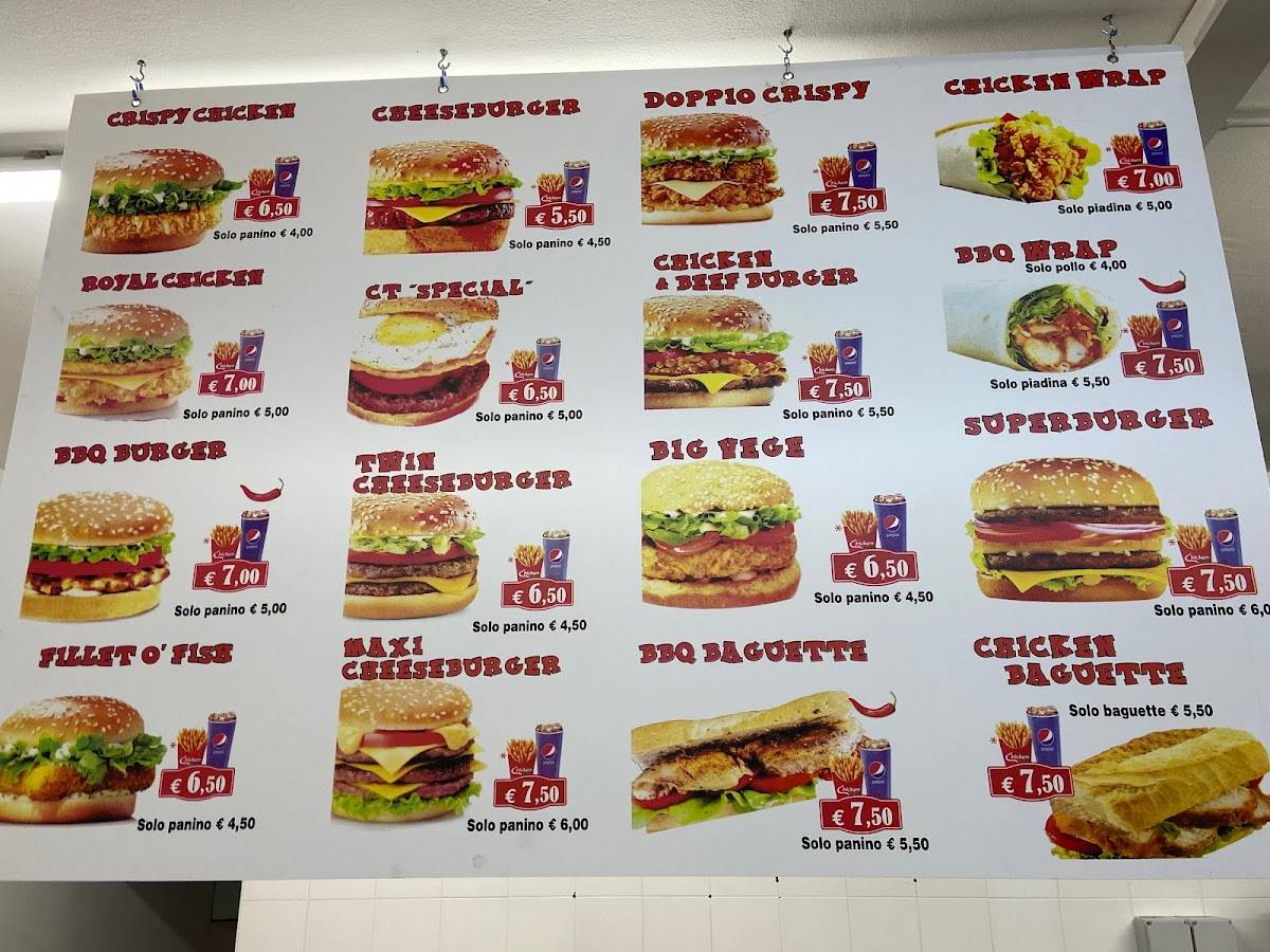 Menu da Real Taste Kebab ristorante, San Mariano