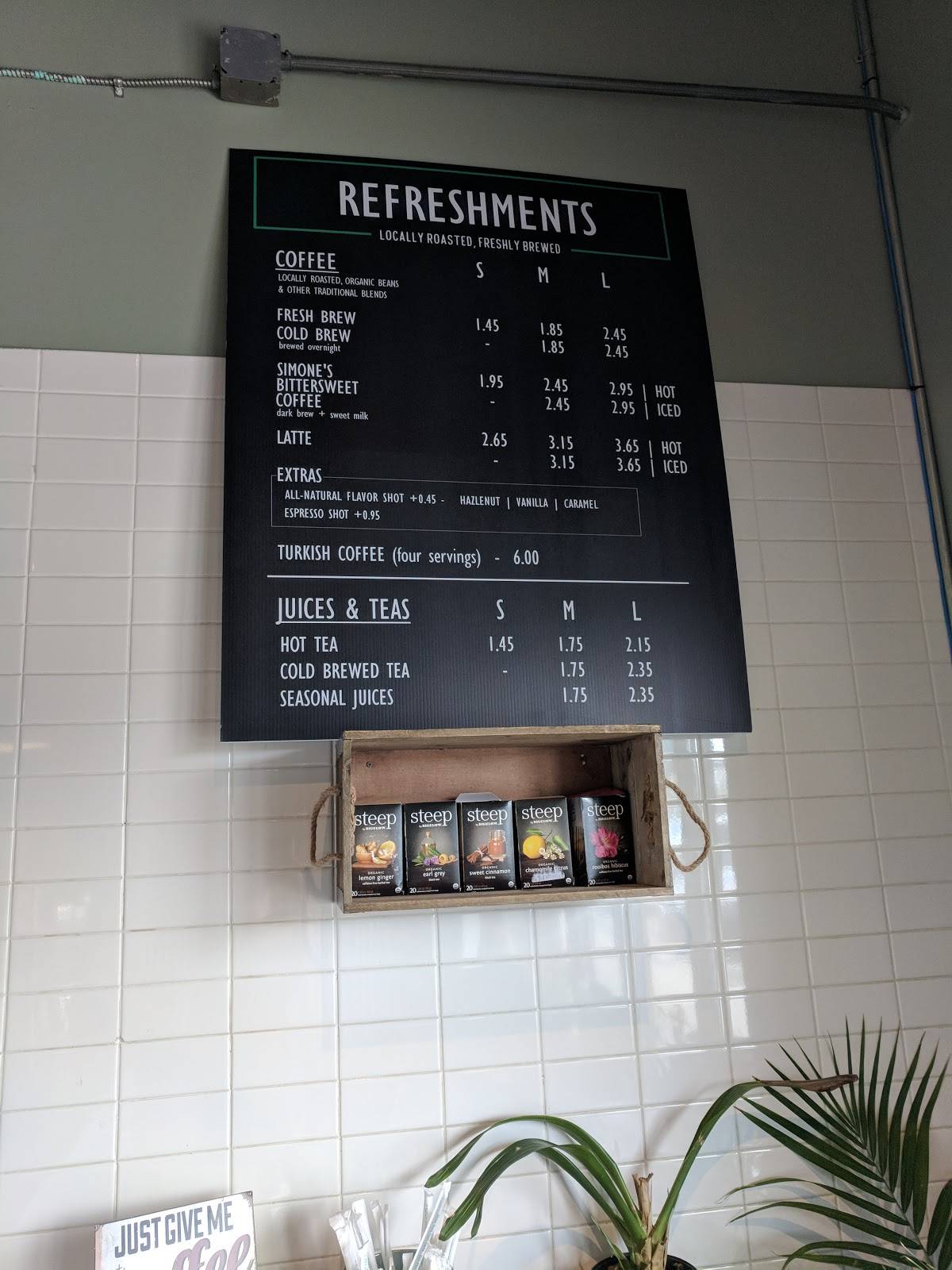 Menu at Simone's Kitchen restaurant, Coxsackie