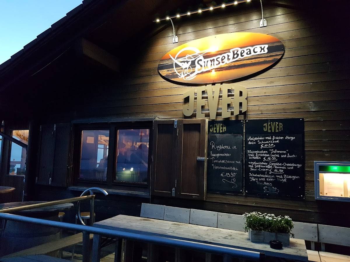 Speisekarte von Restaurant Sunset Beach, Sylt