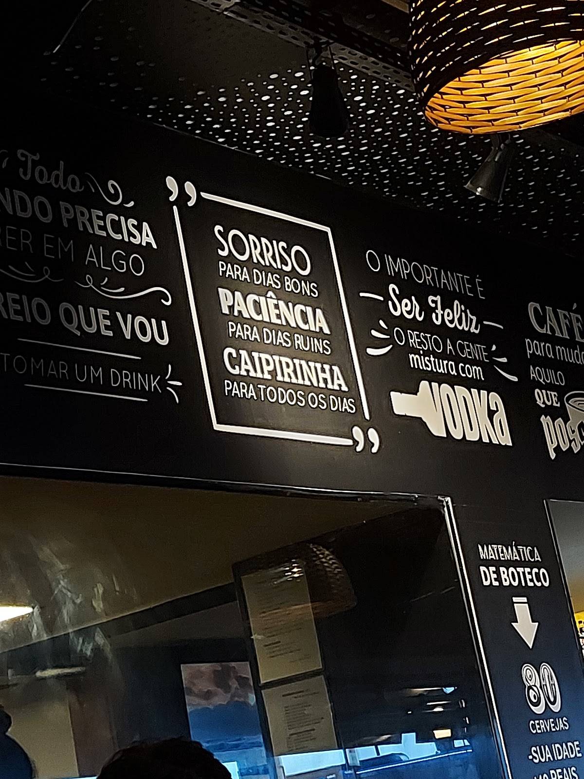 Carta del pub y bar Boteco Rios Copacabana, Rio del Janeiro
