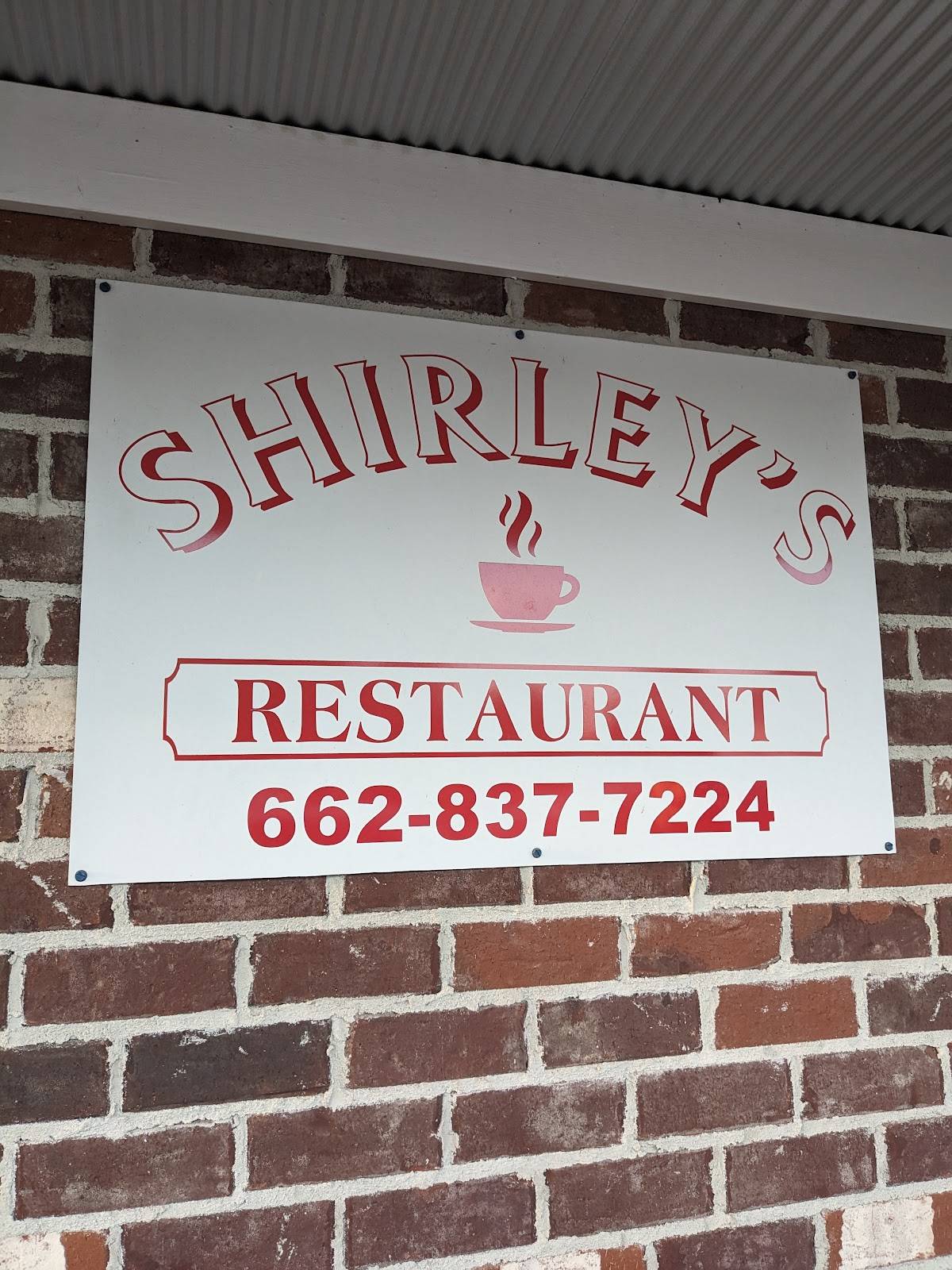 Menu at Shirley's Restaurant, Ripley