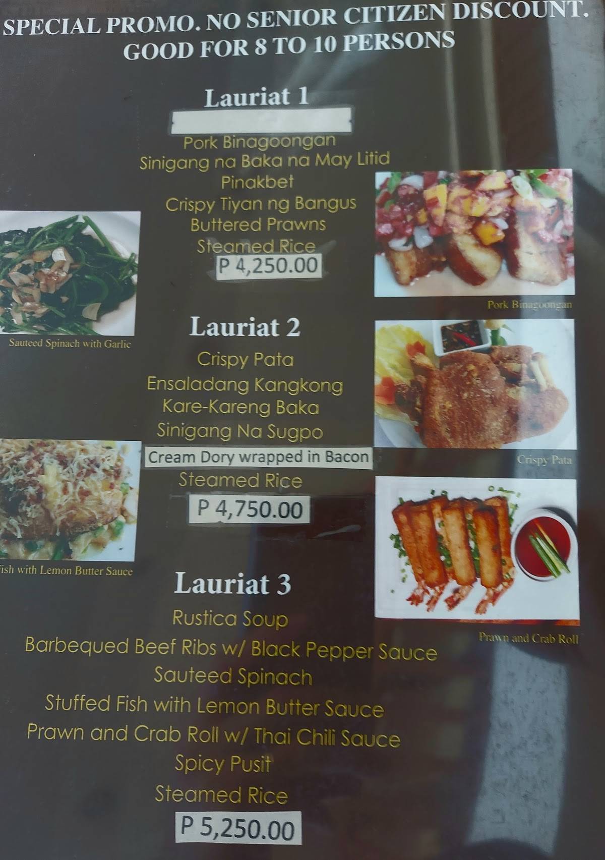 Menu at Rustica Gapan, Nueva Ecija restaurant, Gapan City, 7WRX+CG5