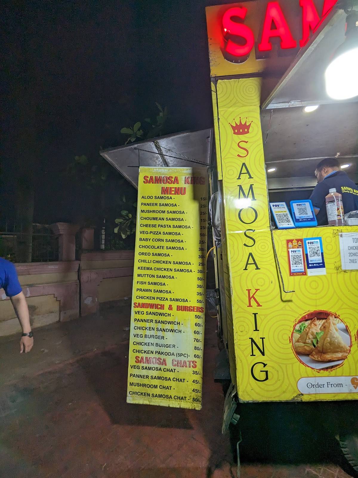 Menu at SAMOSA KING, Bhubaneswar, Sachivalaya Marg