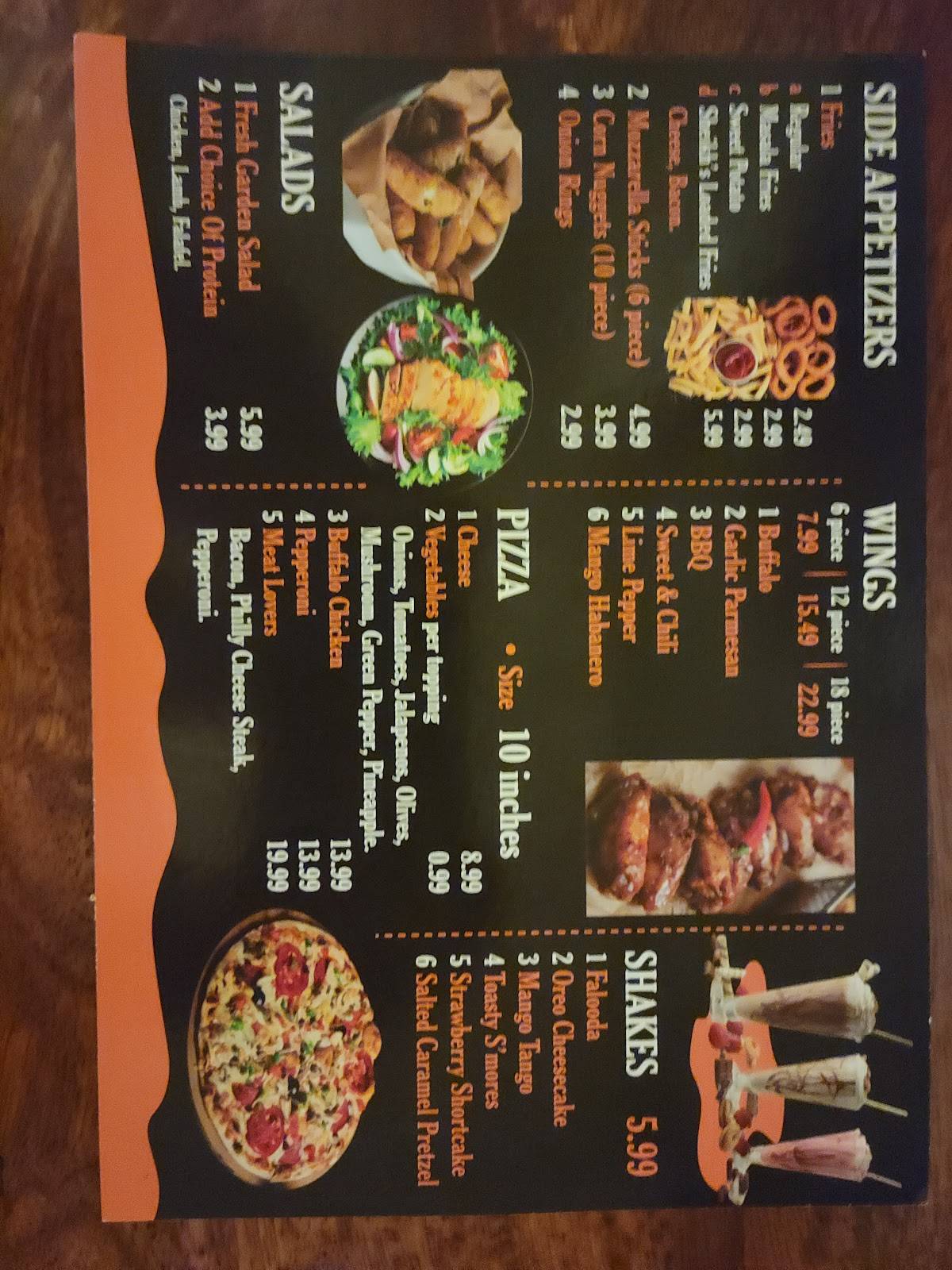 Menu at SHEIKHS N BURGERS restaurant, New York City