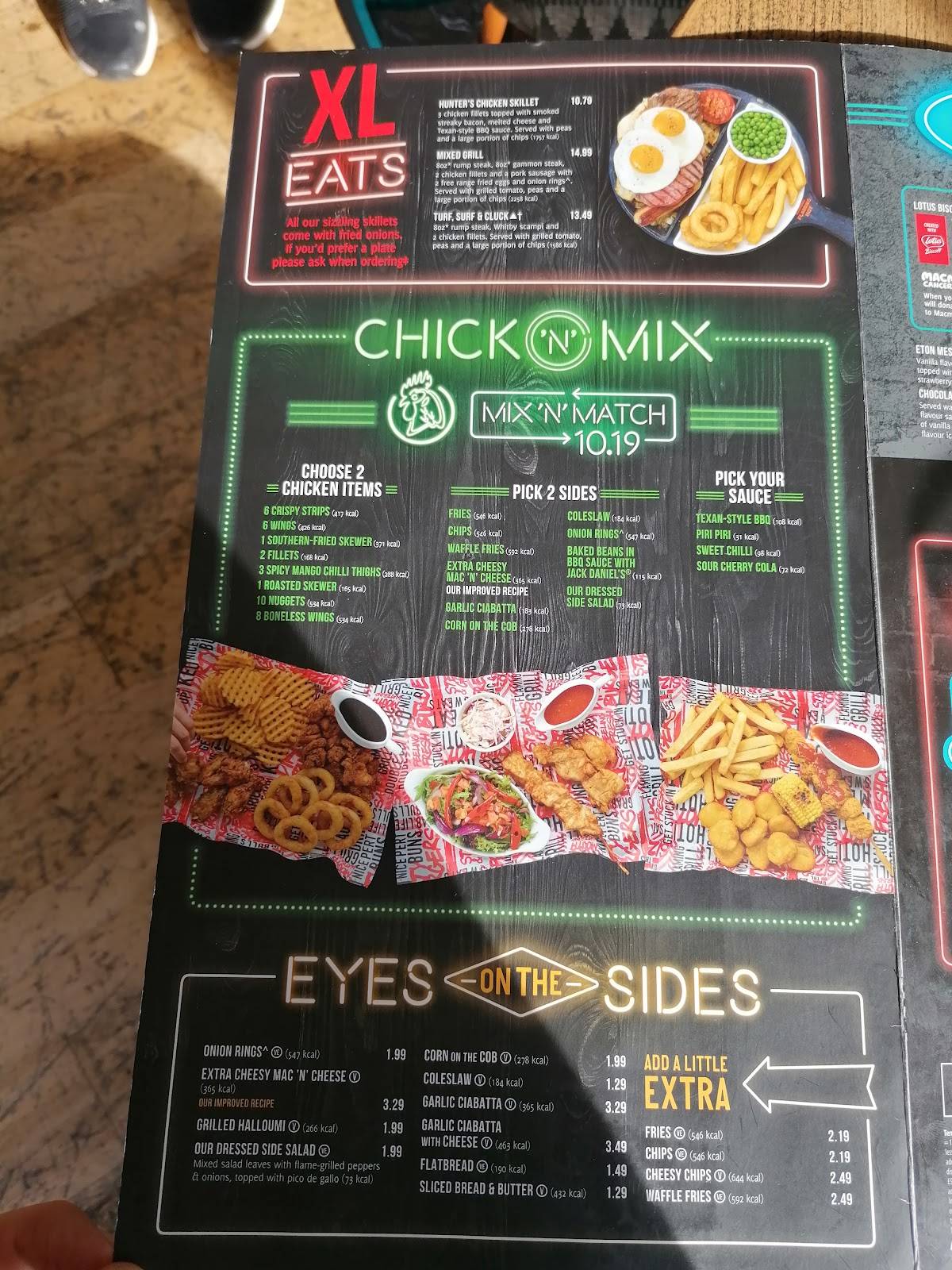 Menu at Carr Mill pub & bar, St Helens