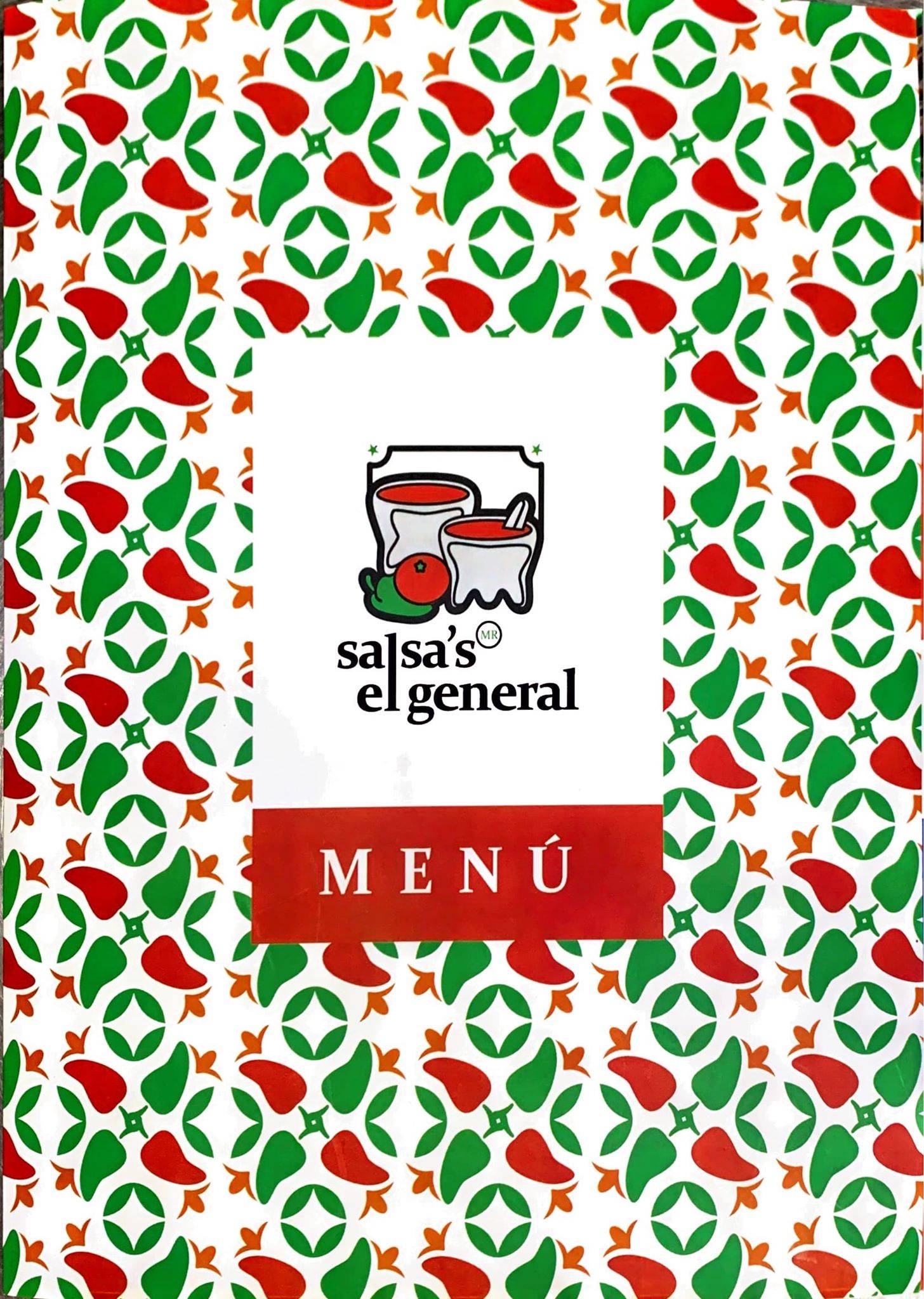 Carta del restaurante Salsas El General, Culiacán Rosales