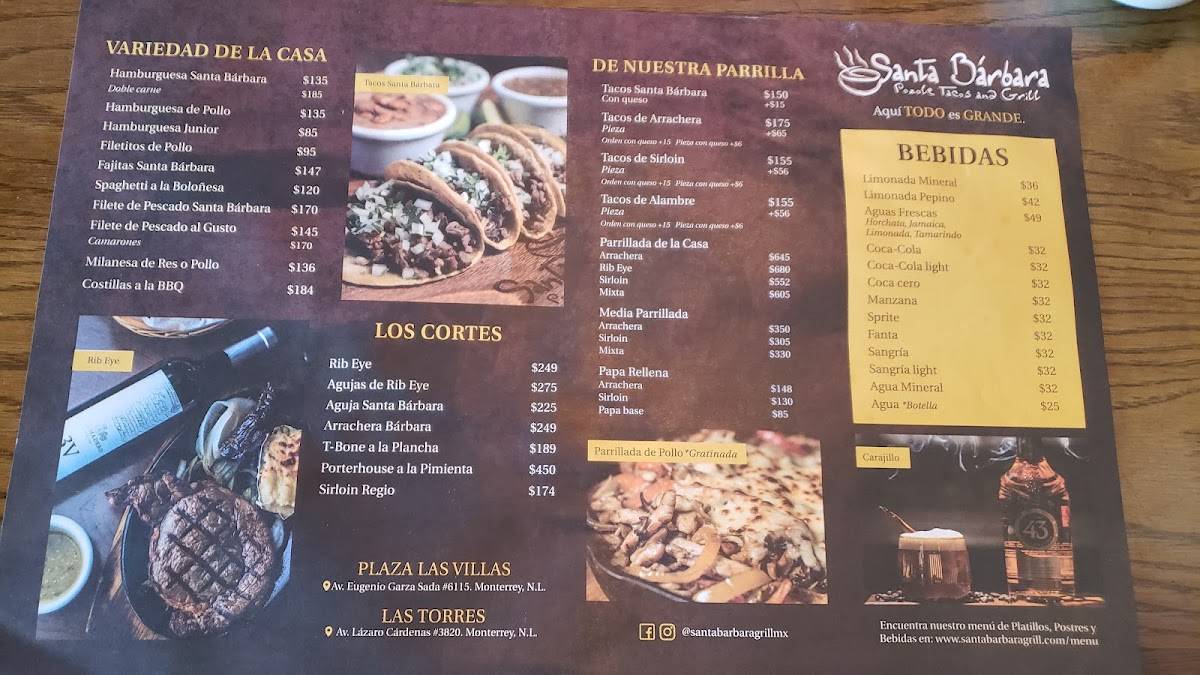 Carta de Santa Bárbara - Las Villas, Monterrey, Av. Eugenio Garza Sada ...