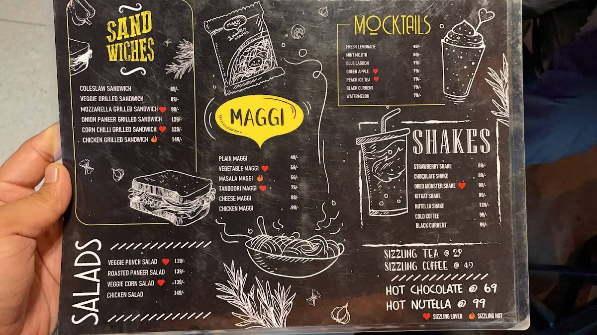 Menu at Sizzling Grill, Patiala, SCO-112 Basement