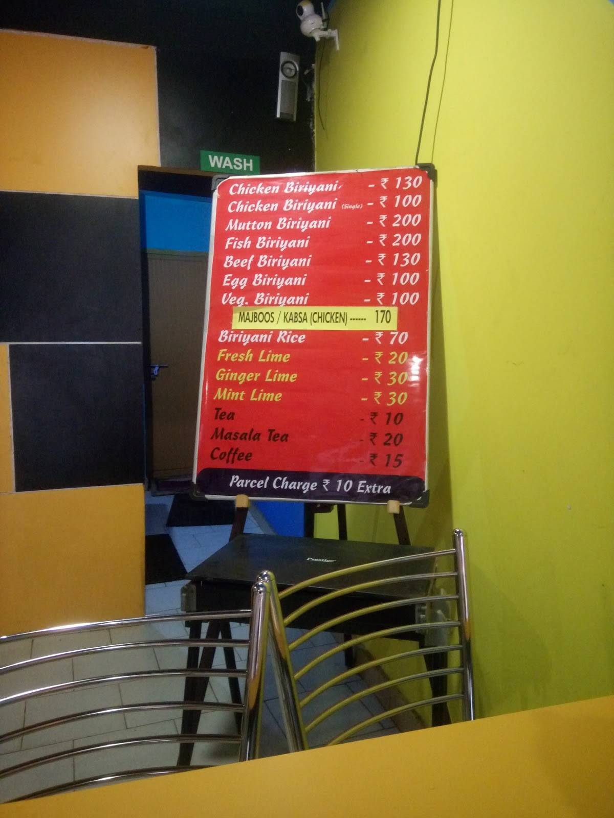 Menu at Spicy kitchen Thiruvalla, Thiruvalla