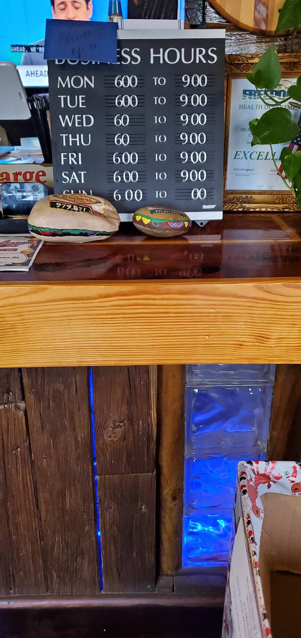 Menu at Sweet T's Diner restaurant, Freeport