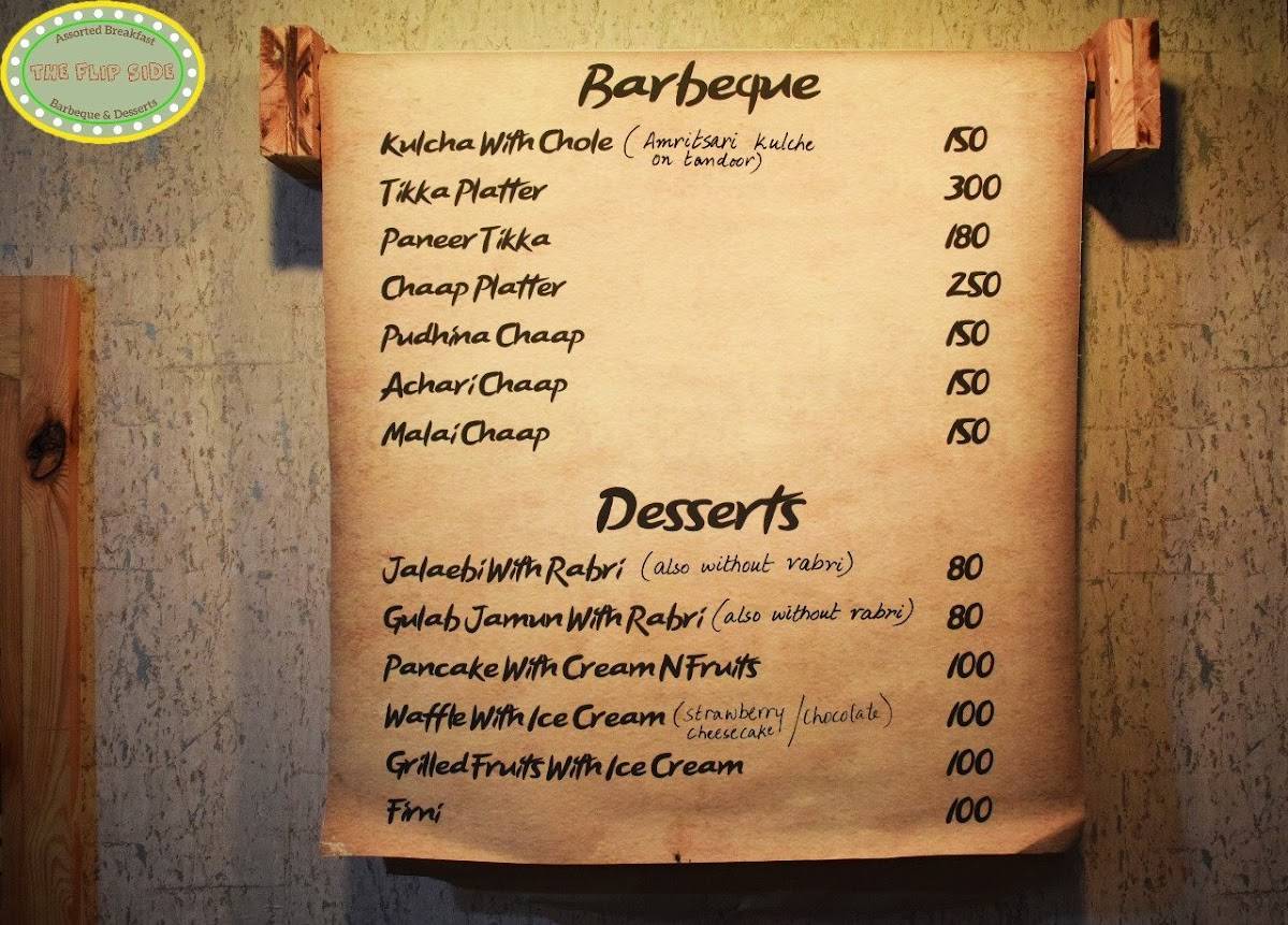 Menu at TFS : Breakfast Deli, Indore