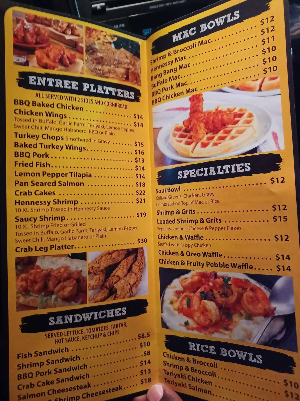Menu at Taste Buds restaurant, Vineland, 22 W Landis Ave