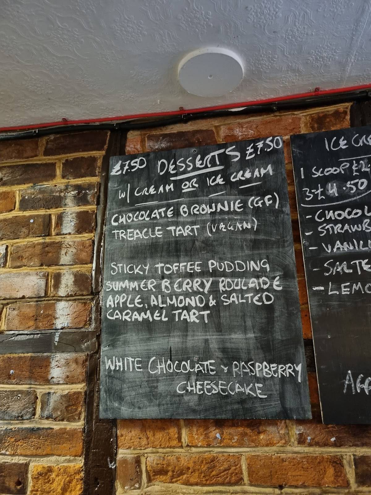 Menu at The Anchor Bleu pub & bar, Chichester