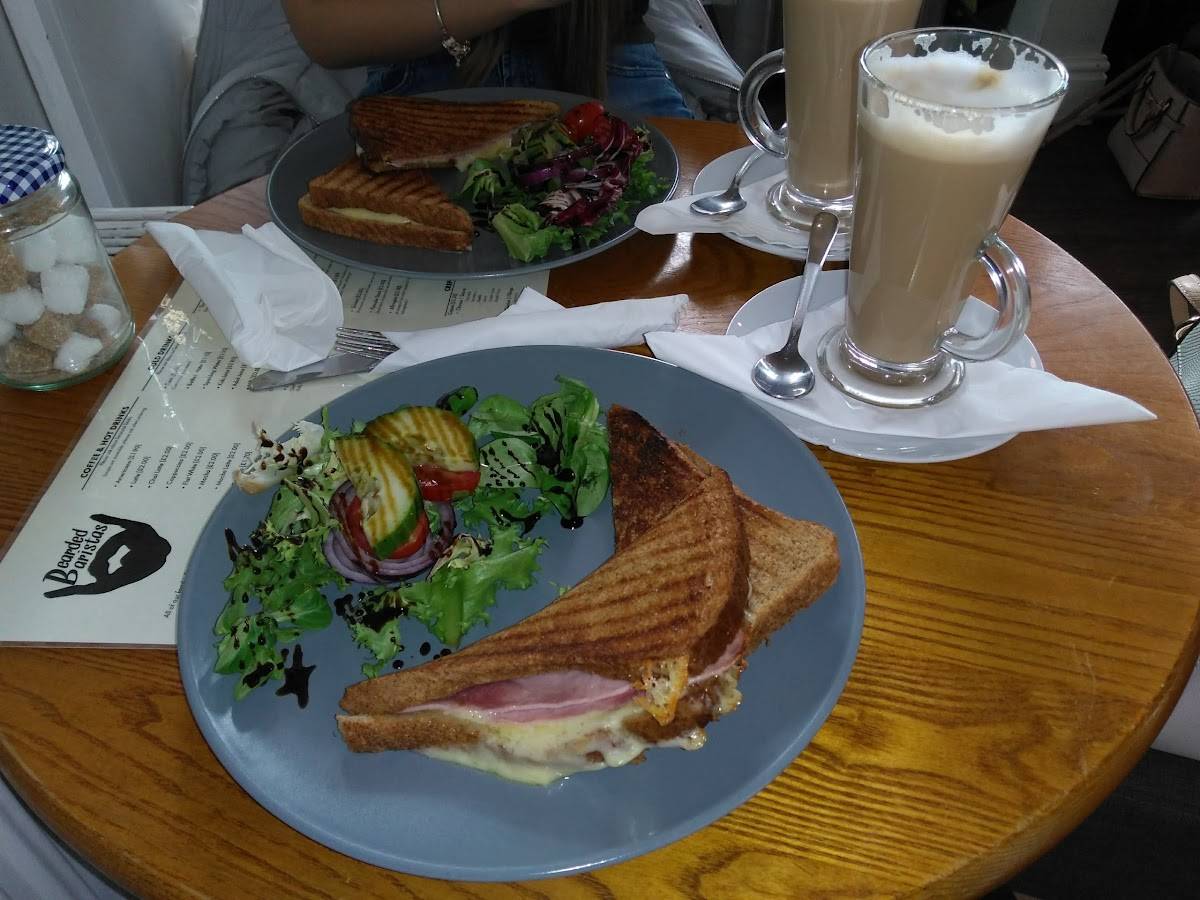 Menu at The Bearded Baristas, Heywood