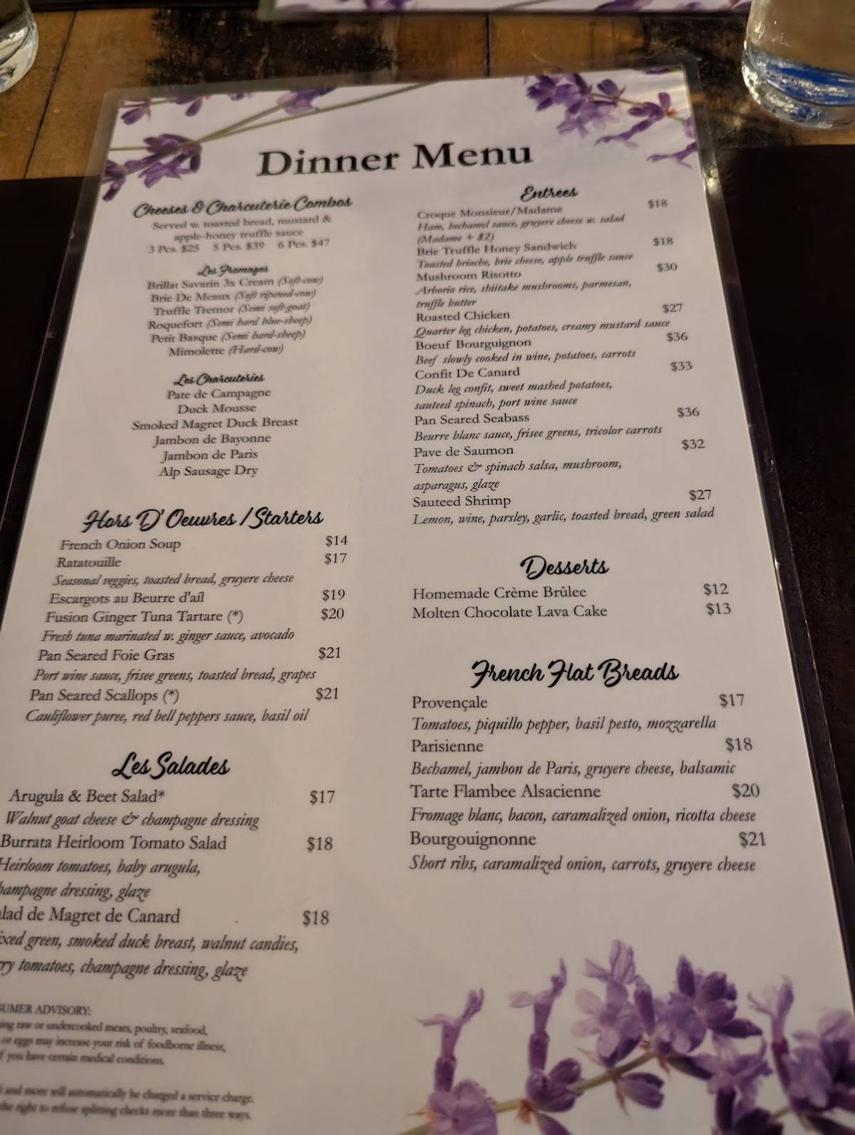 Menu at The Drunken Horse St. Augustine pub & bar, St. Augustine