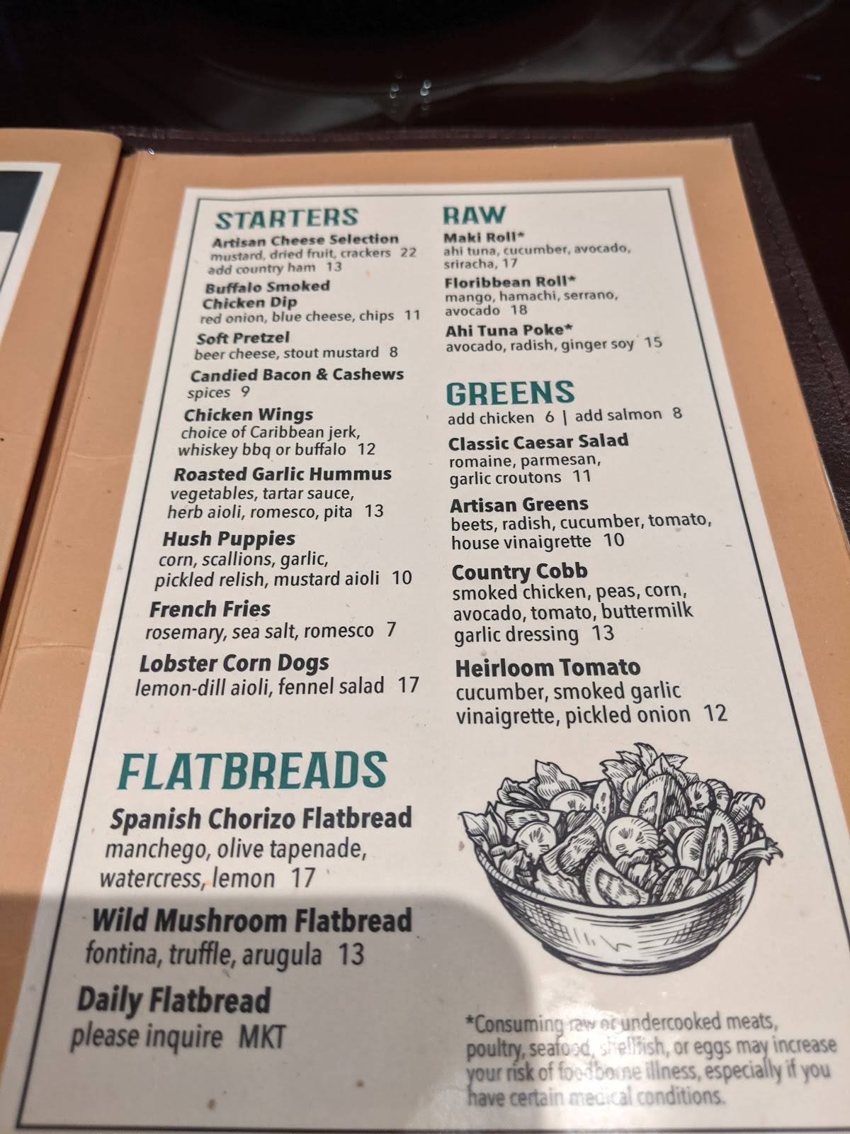 Menu at Yellow Pony Pub and Garden, Ocala