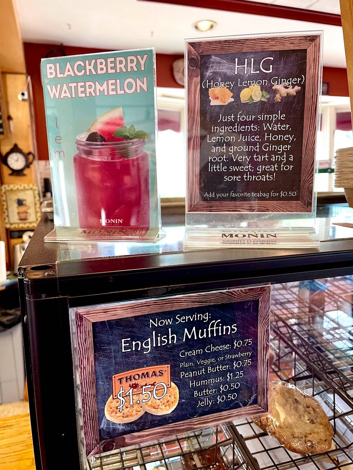 Menu at Thirsty Mind Coffee and Wine Bar, South Hadley