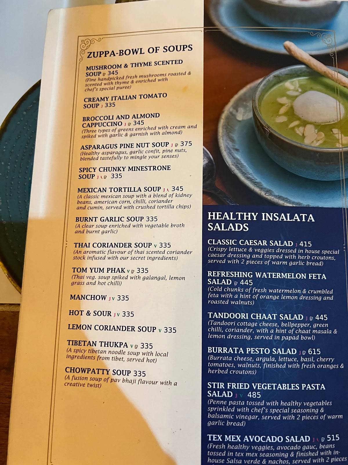 Menu at Thyme & Whisk - Best Restaurant In Worli Pure Veg Restaurant ...