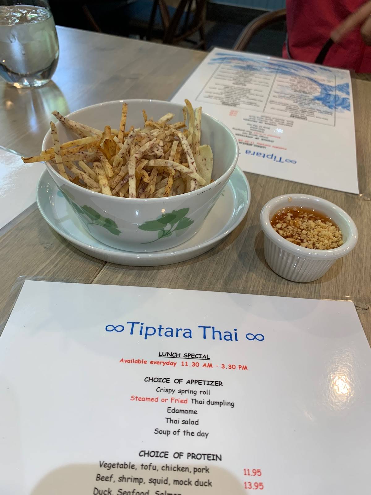 Menu at Tiptara : Thai Food restaurant, New York City