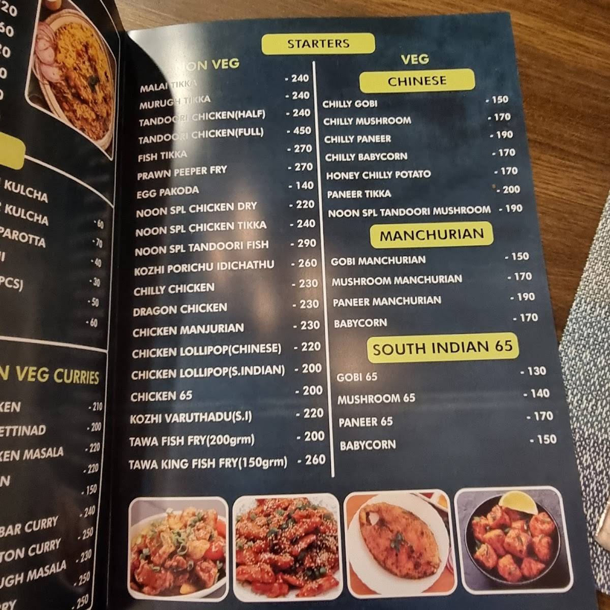 Menu at Noon Arabian Grill Hotel, Tirunelveli, 07