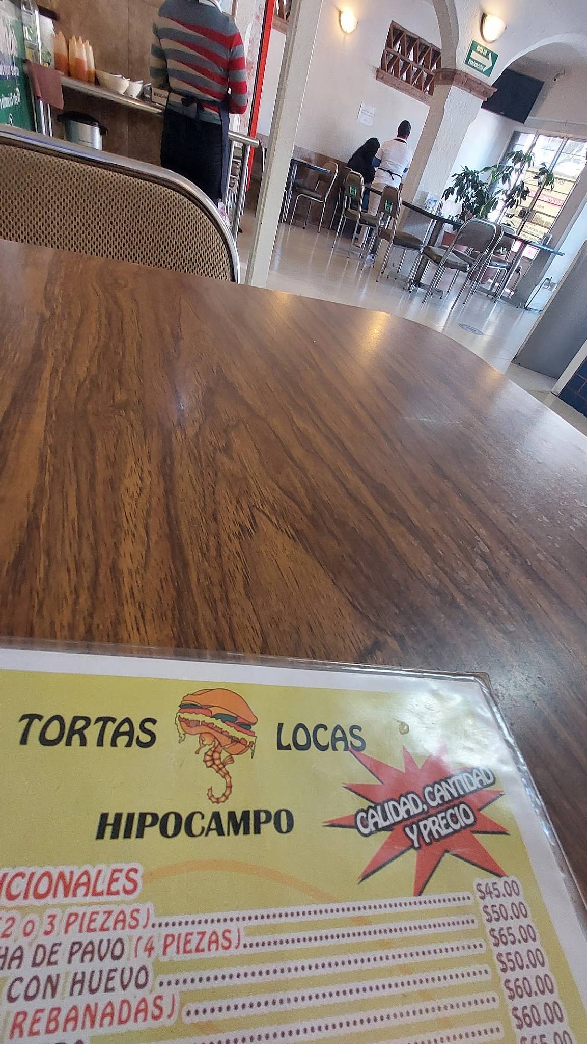 Menu at Tortas Locas Hipocampo restaurant, San Luis Potosi, Av ...