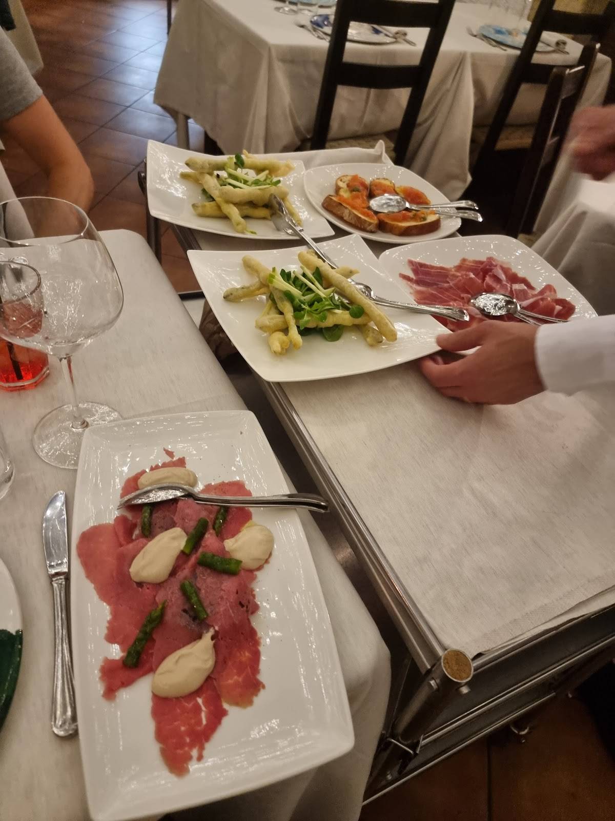Menu at Teatro restaurant, Varese