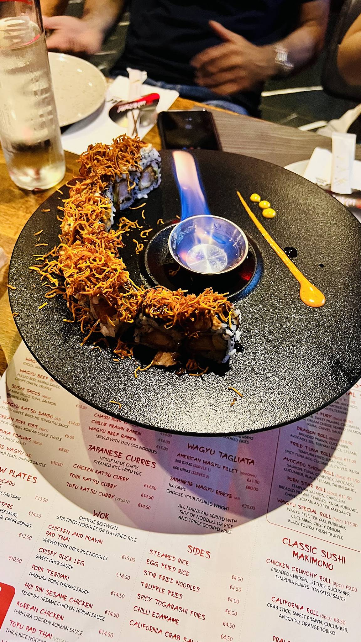 Menu at Wagyu Bar & Kitchen, Valletta