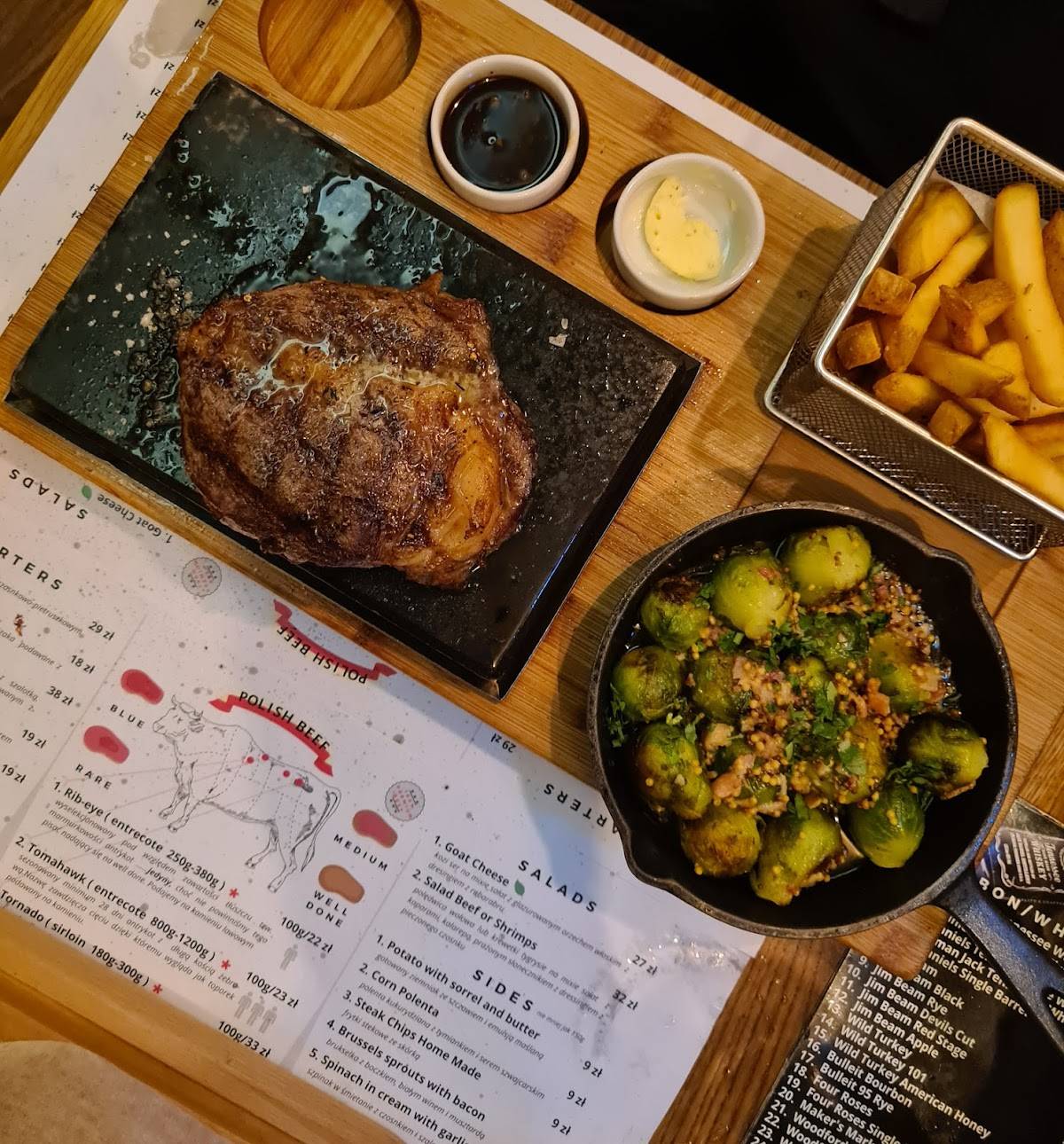 Menu at WhiteBull SteakHouse Restauracja Toruń, Torun