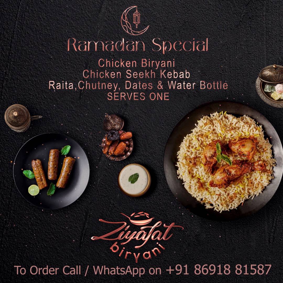 Menu at Ziyafat Biryani, Mumbai, Unit 10