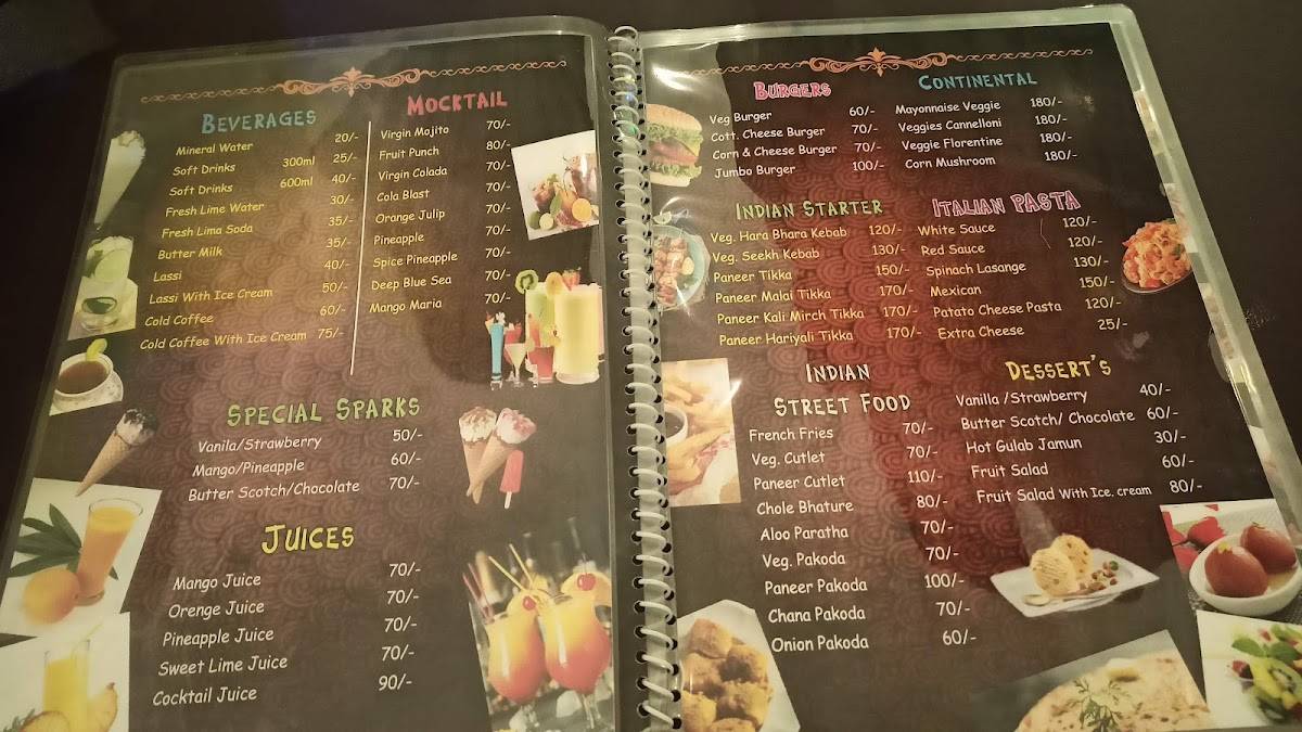 Menu at hey mama cafe & restaurant, Raipur