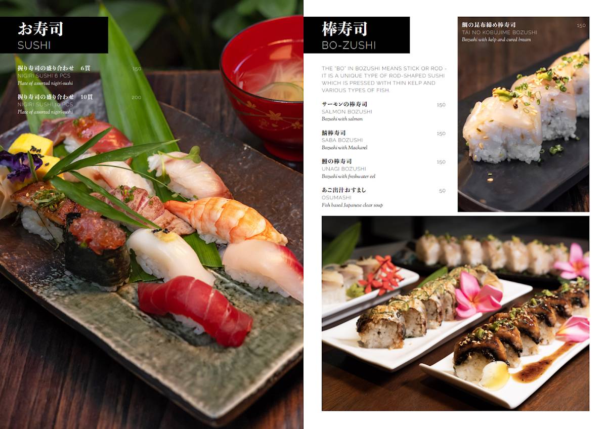 Menu at 美卯 miu Authentic Japanese Dining restaurant, South Jakarta