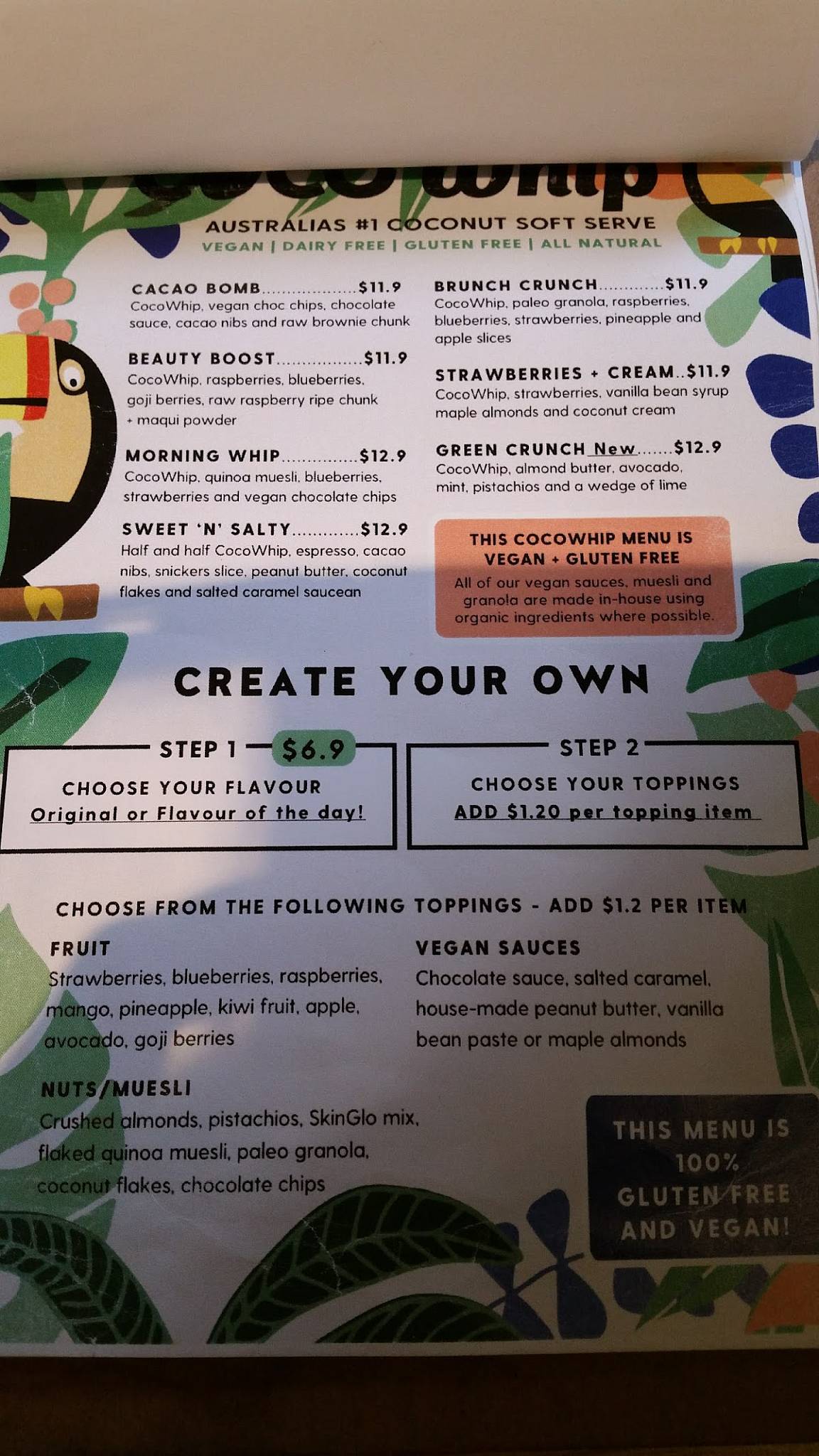 Menu at Argo on the Parade pub & bar, Norwood
