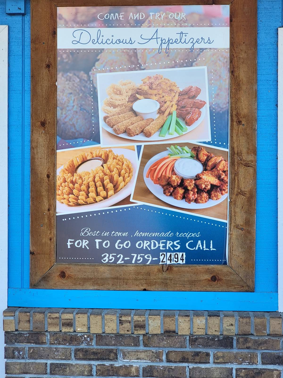 Menu at Castaways Restaurant, Astor, FL-40 W