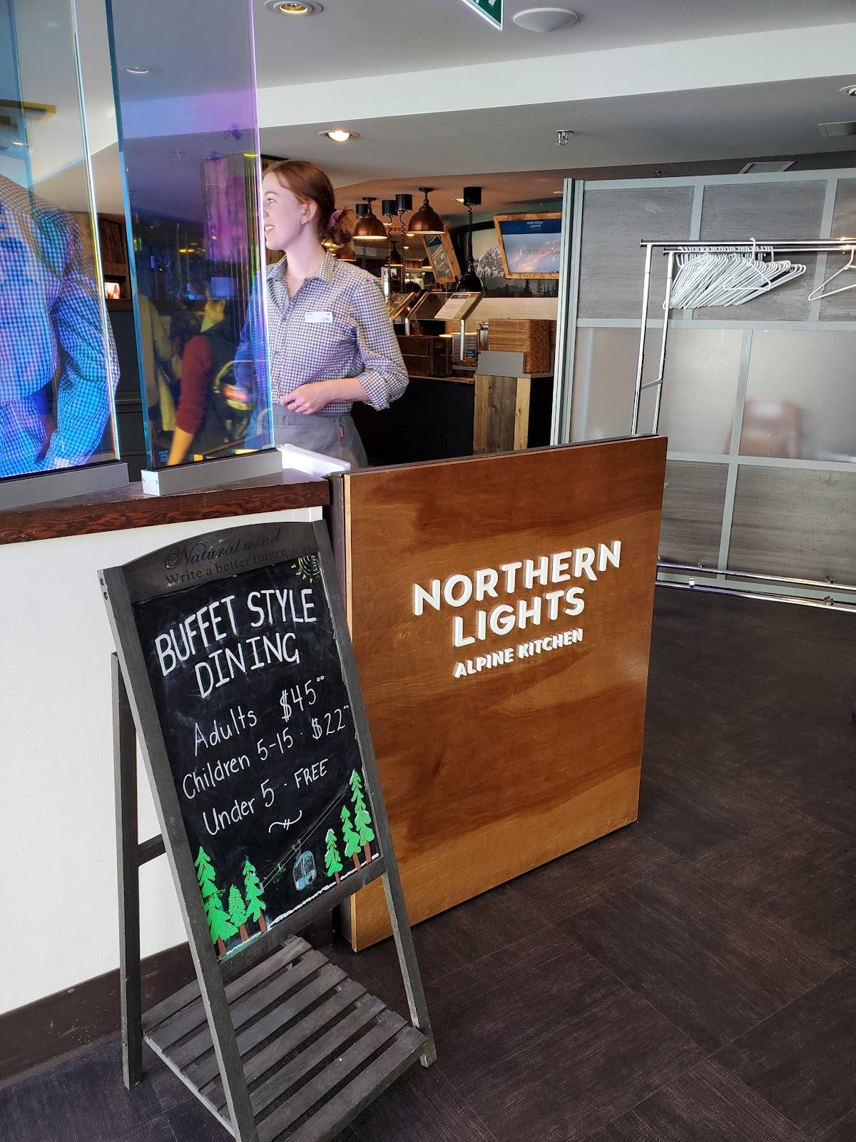 Menu at Northern Lights Alpine Kitchen cafe, Banff