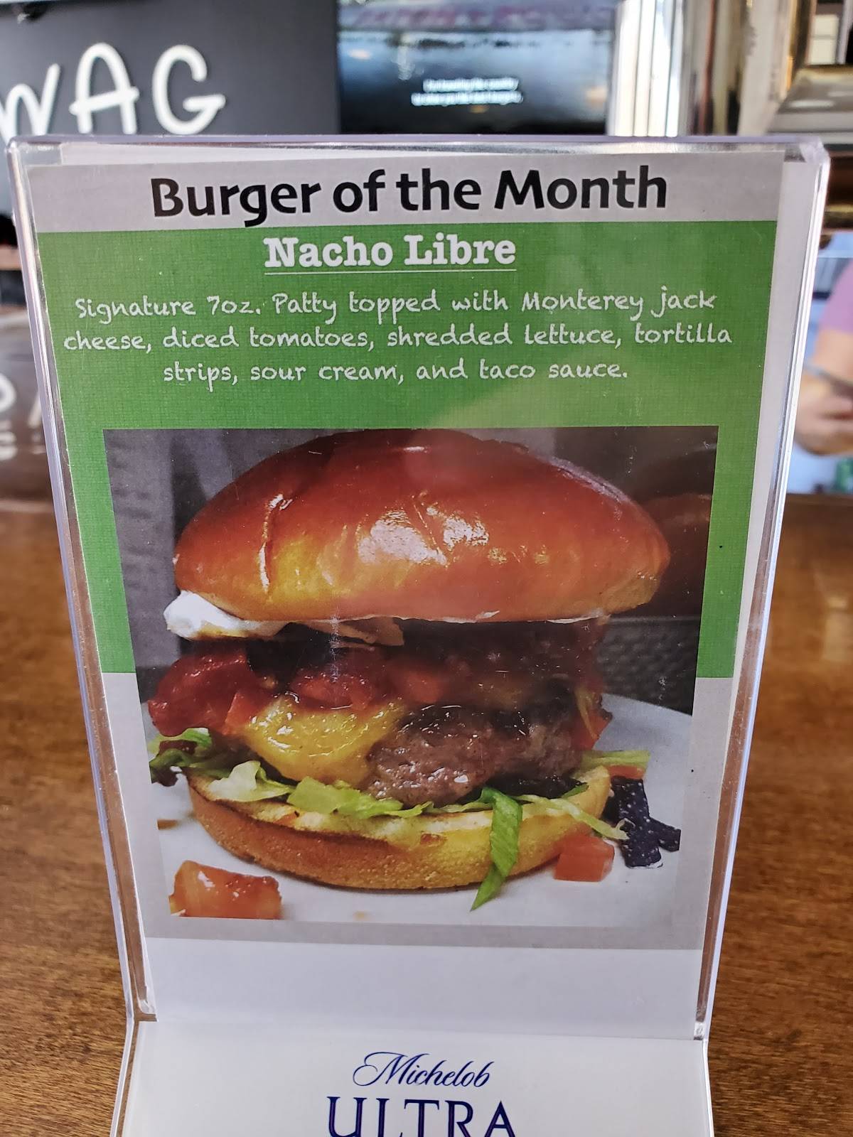 Menu at Barley and Burger, Rocky Mount