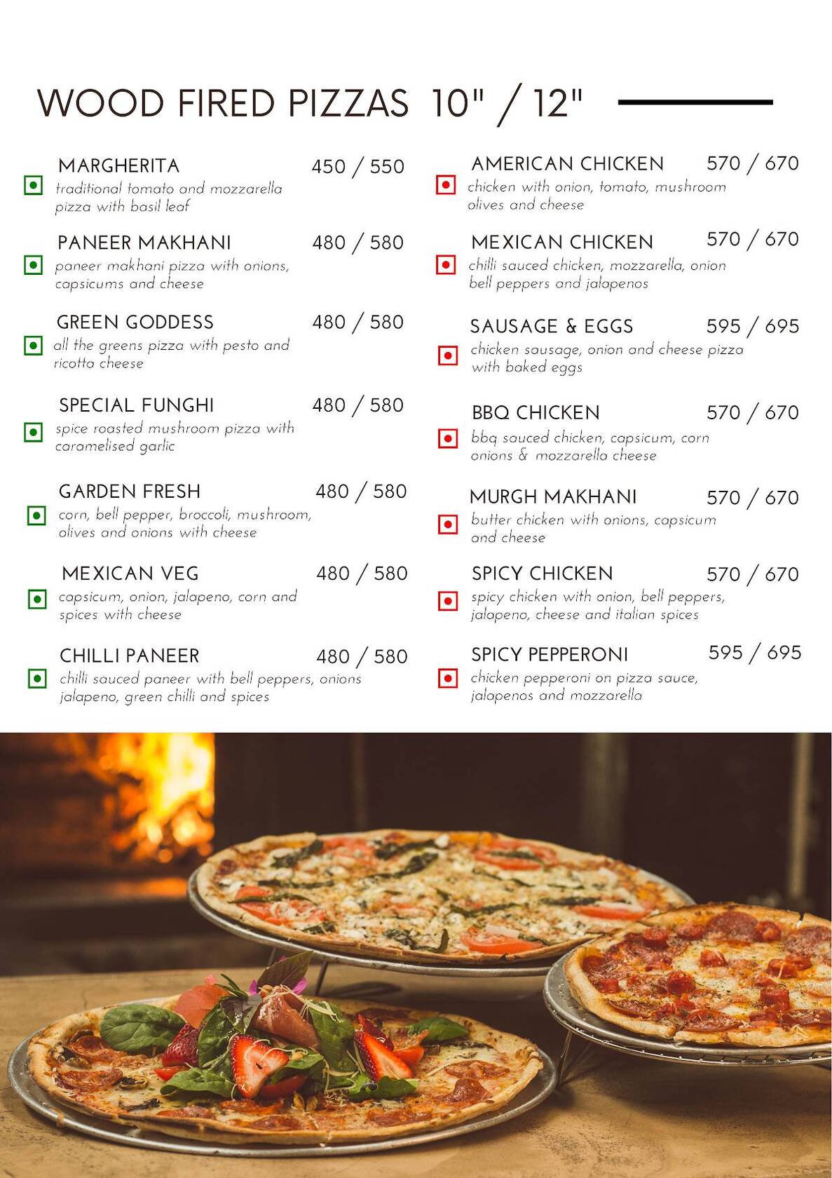 Menu at Basil Bakehouse (Rooftop Restaurant & Cafe), Yercaud