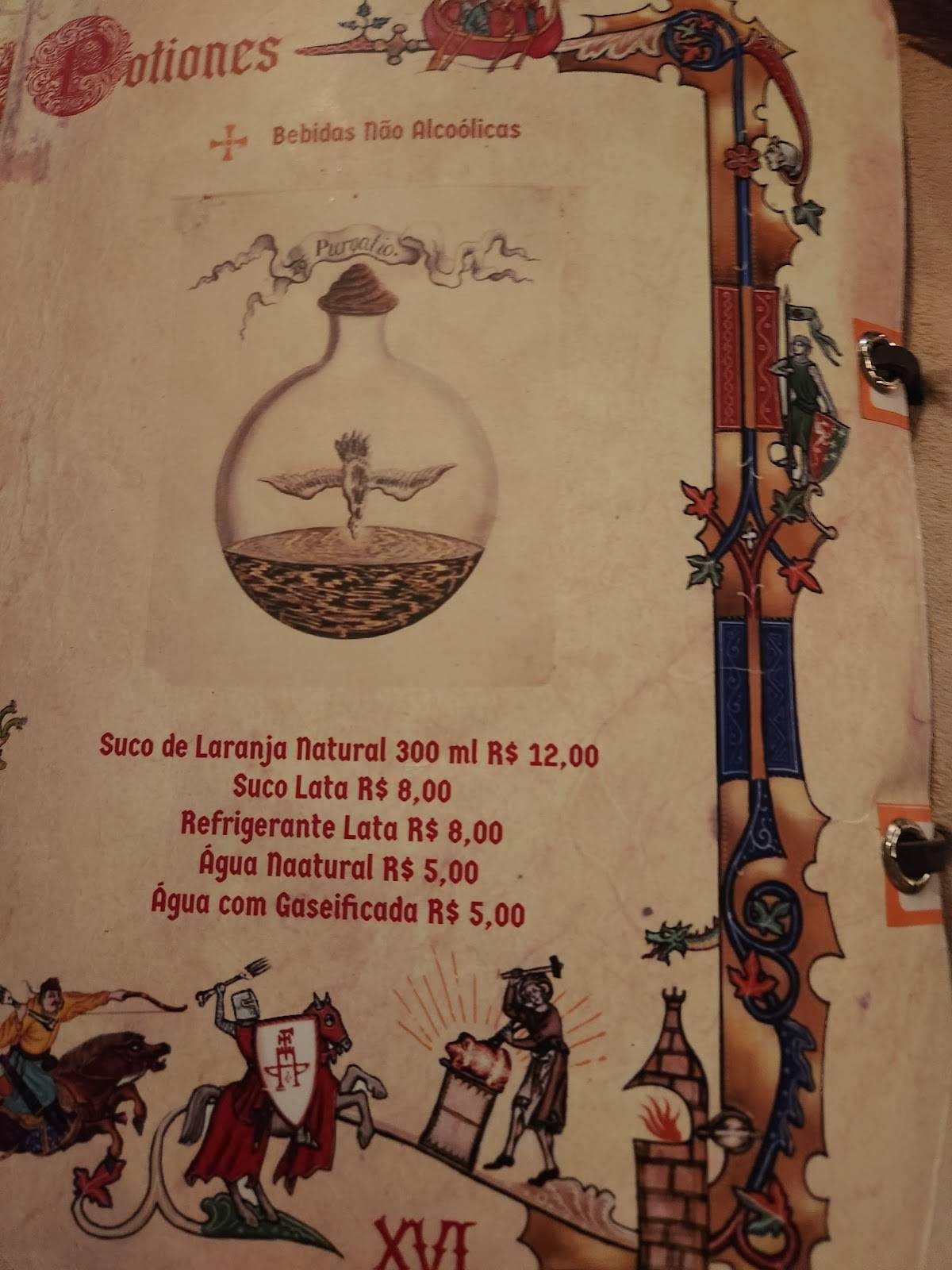 Menu em A Forja - Taverna Épica Medieval restaurante, Belo Horizonte