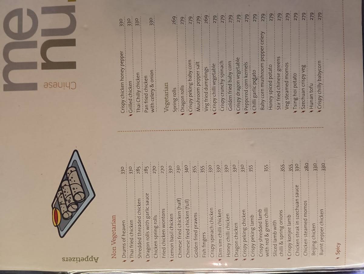 Menu at Beijing Bites, Bengaluru, 57