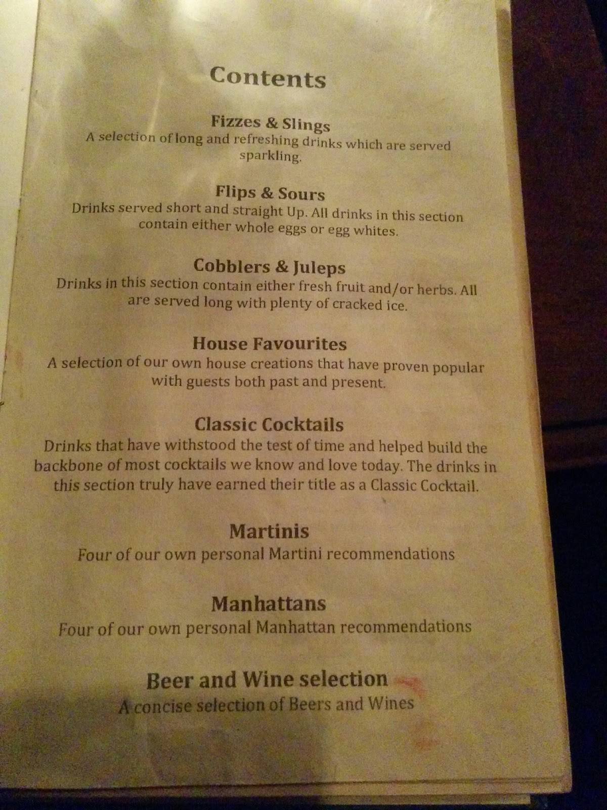 Menu at Berry and Rye pub & bar, Liverpool