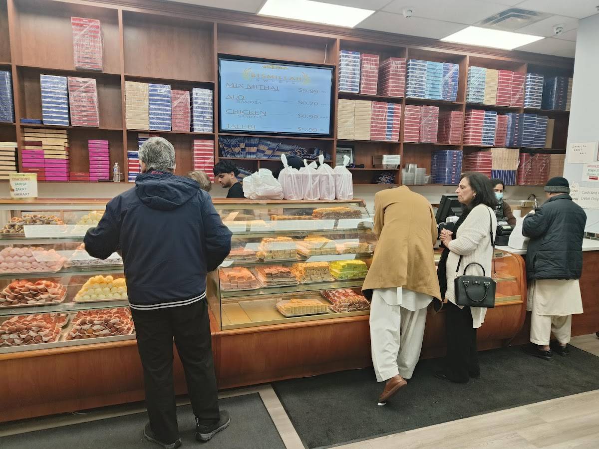 Menu at Bismillah Sweets restaurant, Mississauga