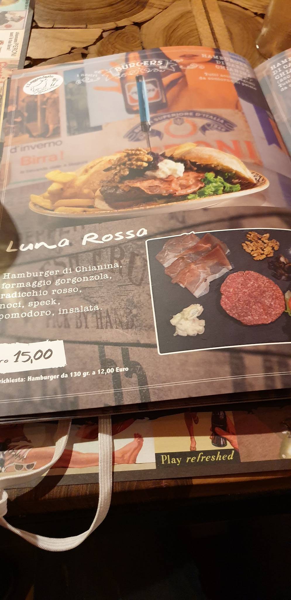 Menu da Braceria il Leggendario ristorante, Figline Valdarno