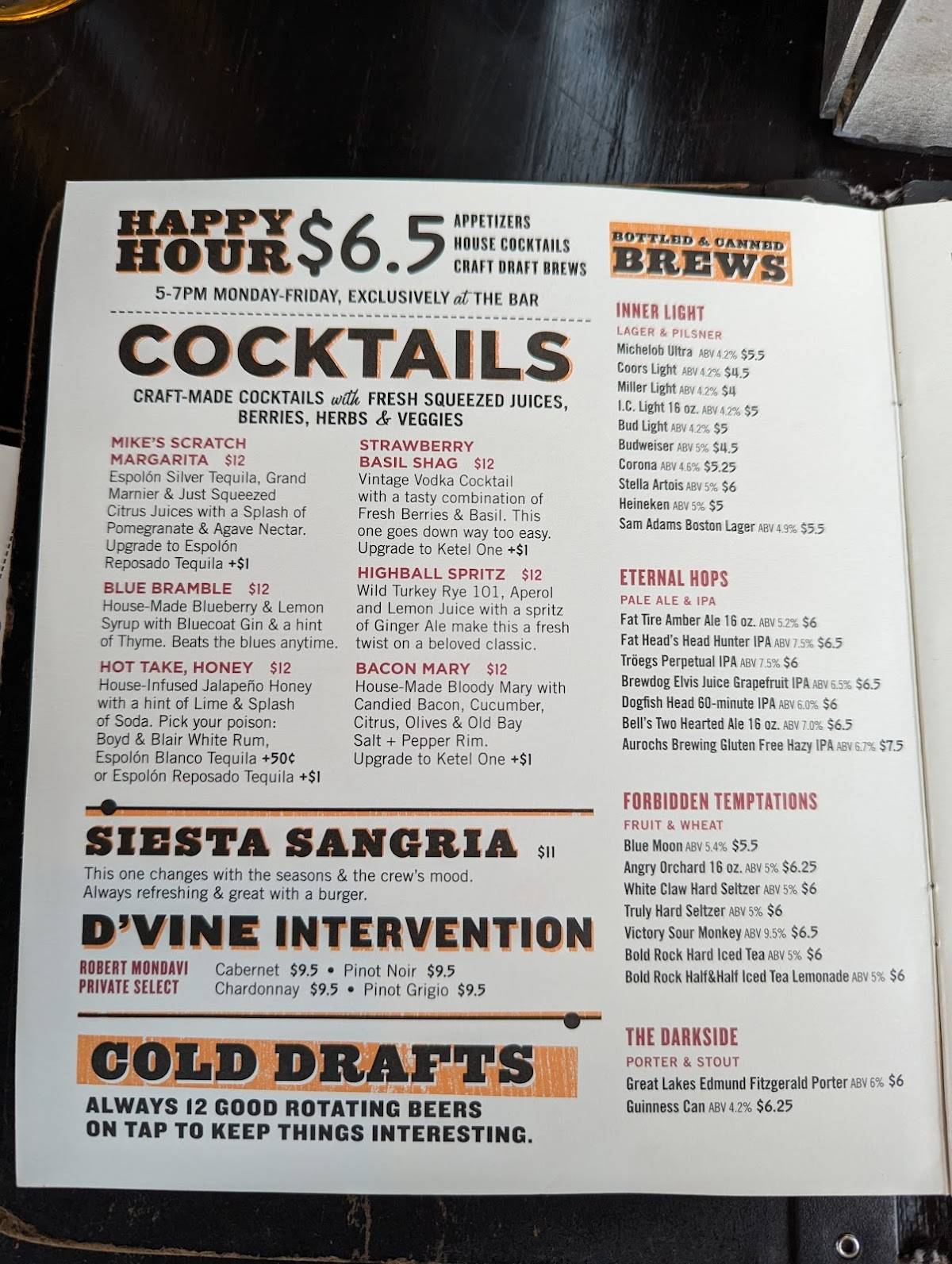 Menu at Burgatory pub & bar, Robinson Township