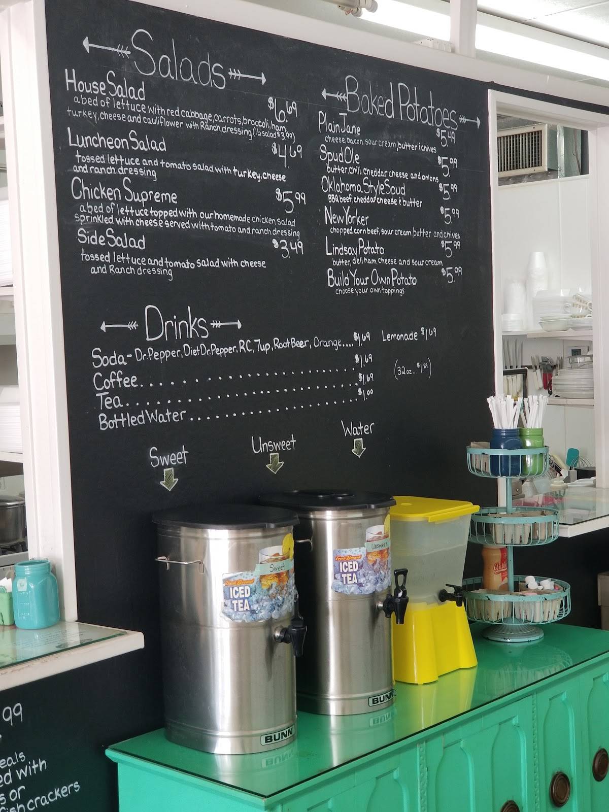 Menu at Cafe Elk City, Elk City