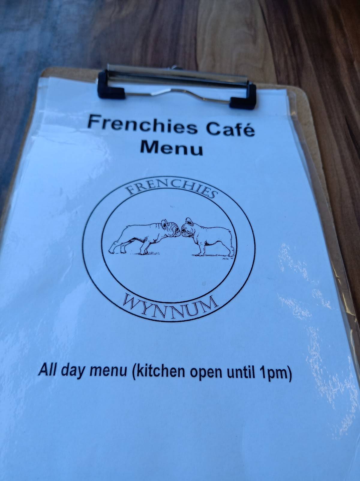 Menu at Frenchies Cafe Wynnum, Wynnum