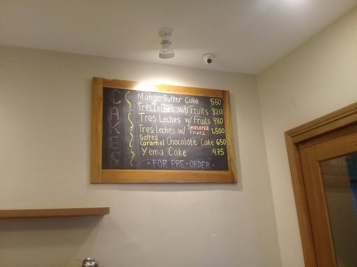 Menu at Kaffee Alde Mabolo cafe, Cebu City, Pope John Paul II Avenue