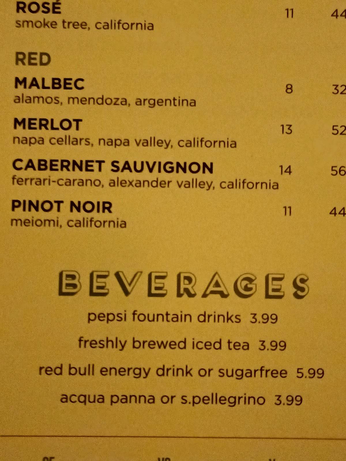 Menu at Lucky Penny at Green Valley Ranch cafe, Henderson