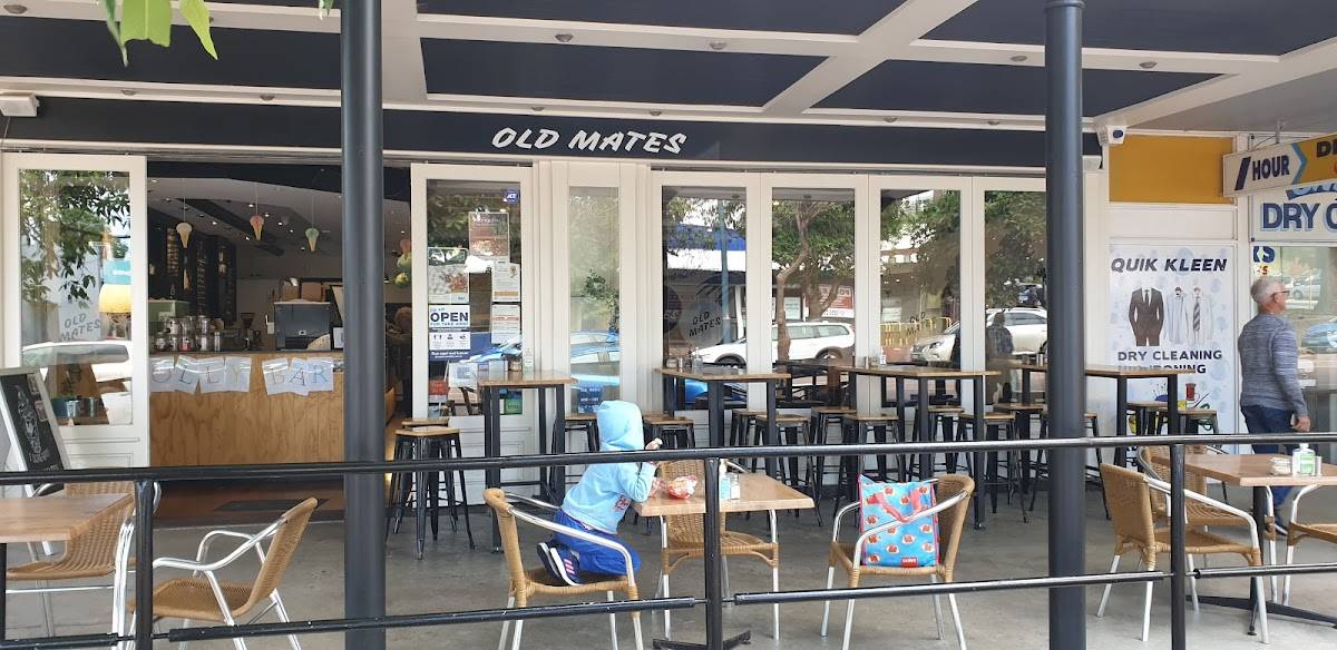 Menu at Old Mates Cafe, Kalamunda